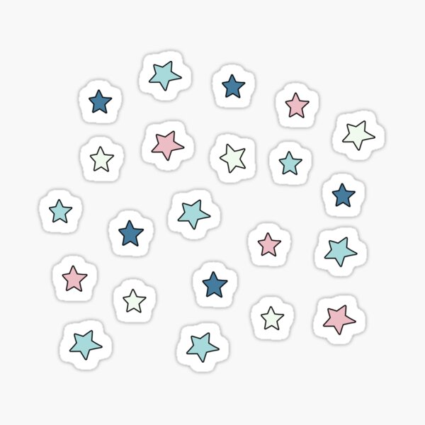 Retro Mini Star Pack Sticker For Sale By Lukasmichaeld Redbubble