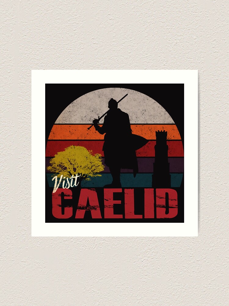 "Visit Caelid - Elden Ring " Art Print by ConnorFoott | Redbubble