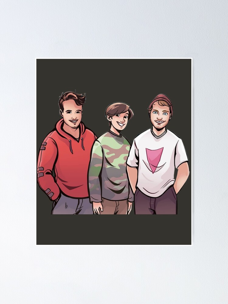 "The Boys Joshdub, Ree Kid And Mully " Poster by JoshMiah | Redbubble