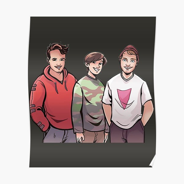 "The Boys Joshdub, Ree Kid And Mully " Poster by JoshMiah | Redbubble