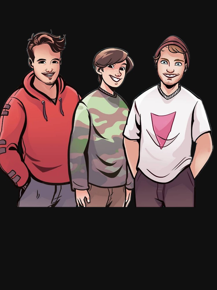 "The Boys Joshdub, Ree Kid And Mully " T-shirt by JoshMiah | Redbubble