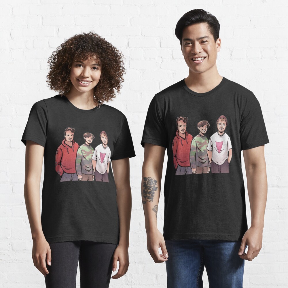 "The Boys Joshdub, Ree Kid And Mully " T-shirt by JoshMiah | Redbubble