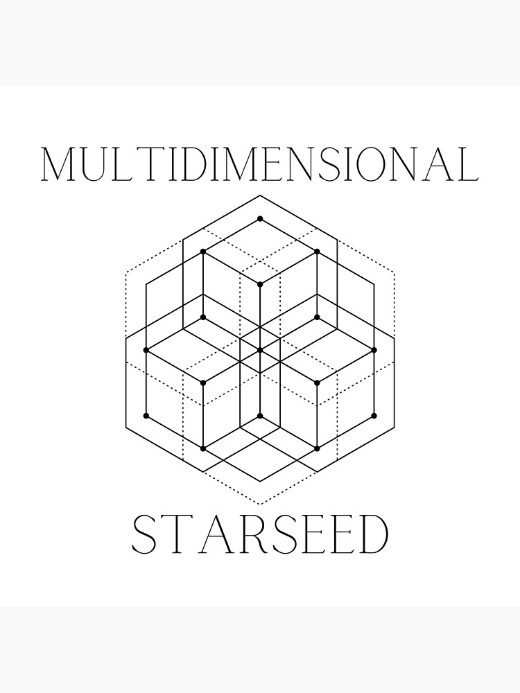 "Multidimensional starseed" Poster for Sale by UsTheUniverse | Redbubble