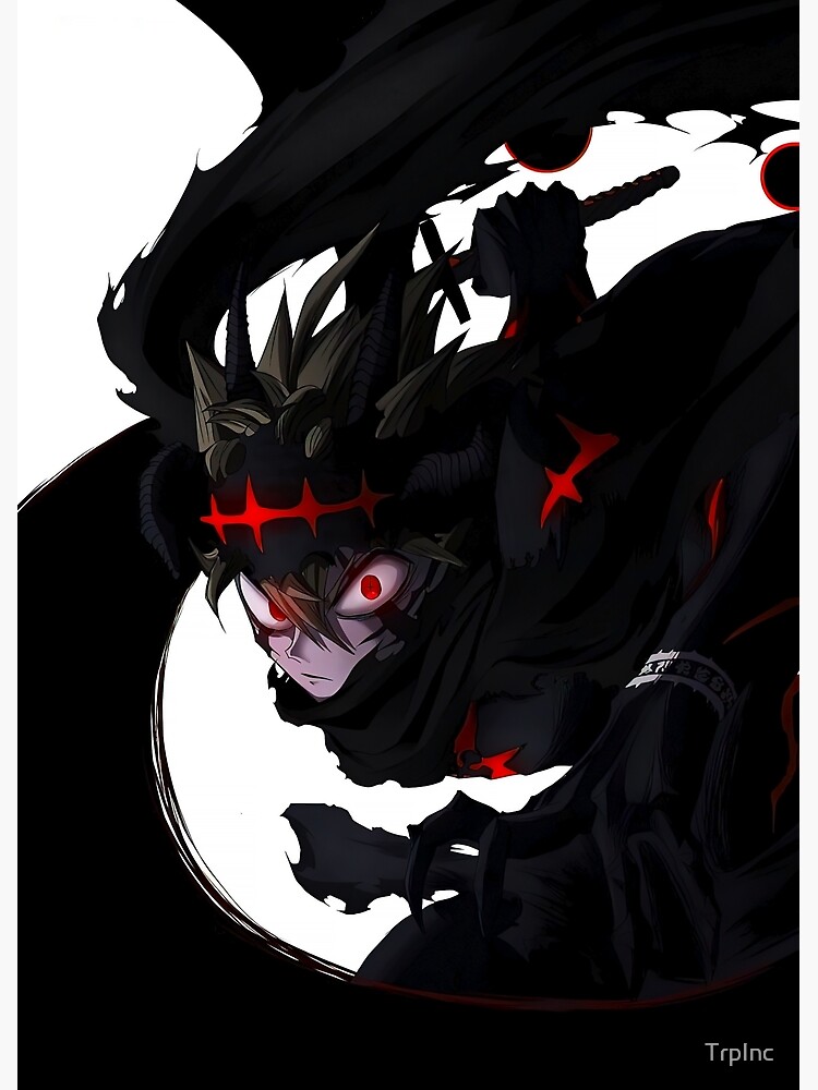 "Black Clover Asta Liebe Fusion" Art Print for Sale by TrpInc | Redbubble