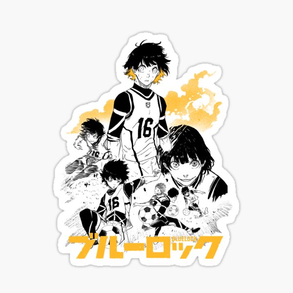 "Blue Lock - Meguru Bachira" Sticker for Sale by NikolaDua | Redbubble