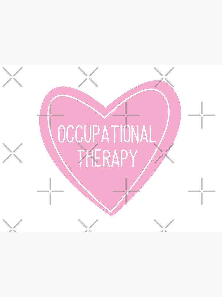 "Occupational Therapy Heart" Canvas Print by teesaurus | Redbubble