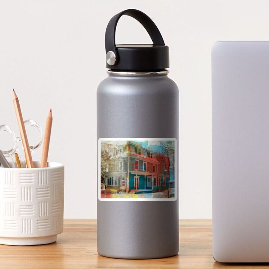 "Eclectic Wellfleet Cape Cod House" Sticker for Sale by WigOutlet ...