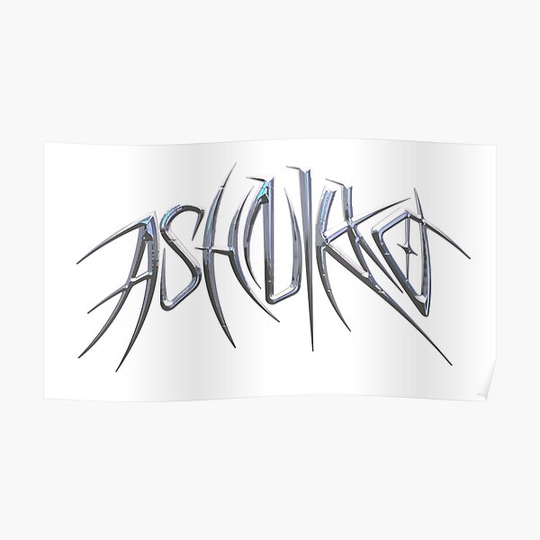 "Ashnikko logo" Poster by PhotobyBack | Redbubble