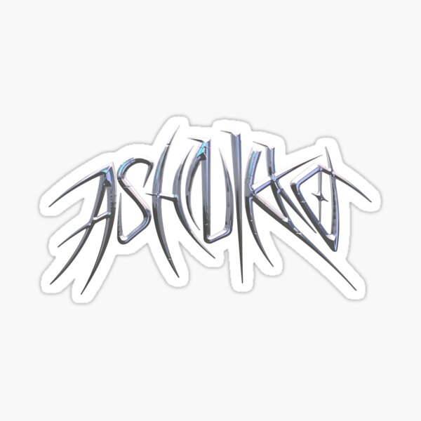 "Ashnikko logo" Sticker by PhotobyBack | Redbubble