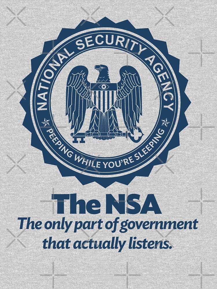 "The NSA" Essential T-Shirt for Sale by LibertyManiacs | Redbubble