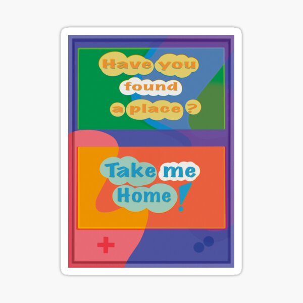 "Lets Play a Game/Found Me " Sticker for Sale by Irokka | Redbubble