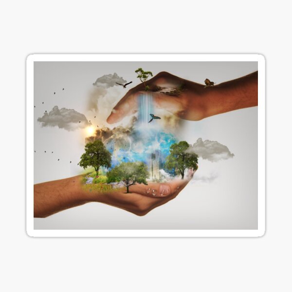 "natural reserve" Sticker by JARILSON | Redbubble