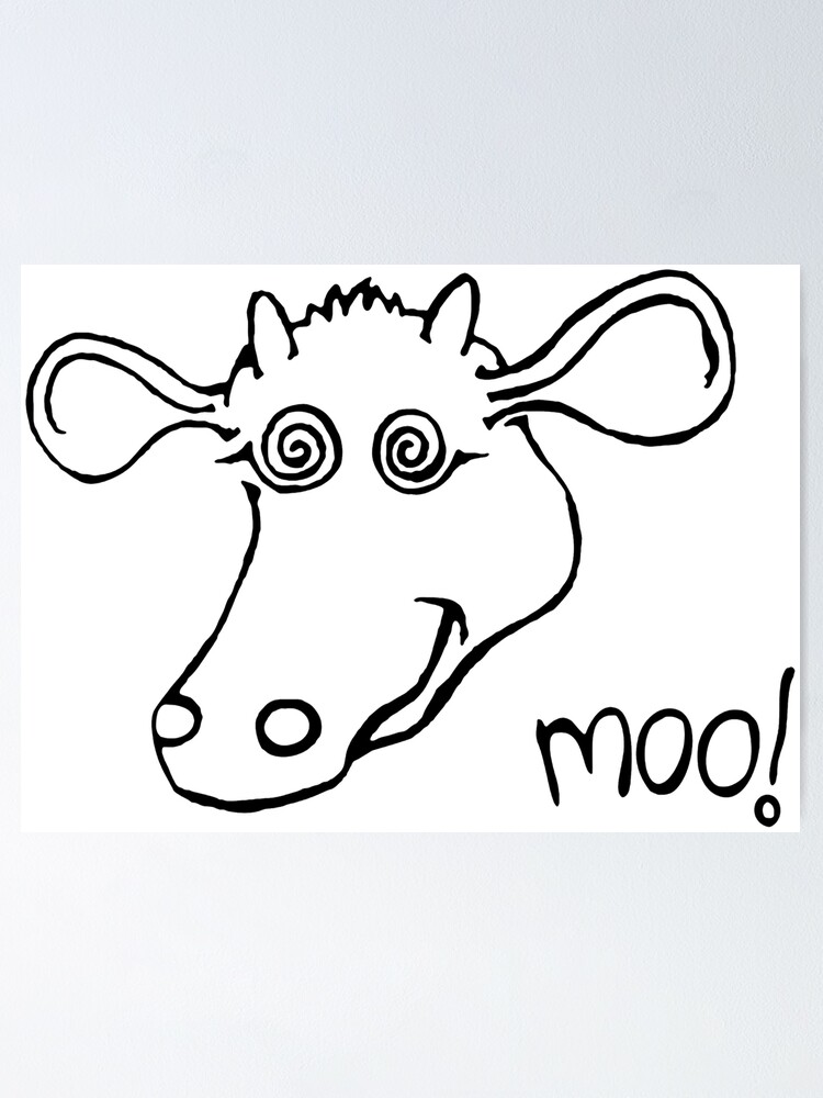 "Moo IC" Poster for Sale by lowbujetes | Redbubble