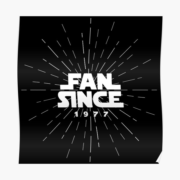 "Fan Since" Poster for Sale by jkpivaral | Redbubble