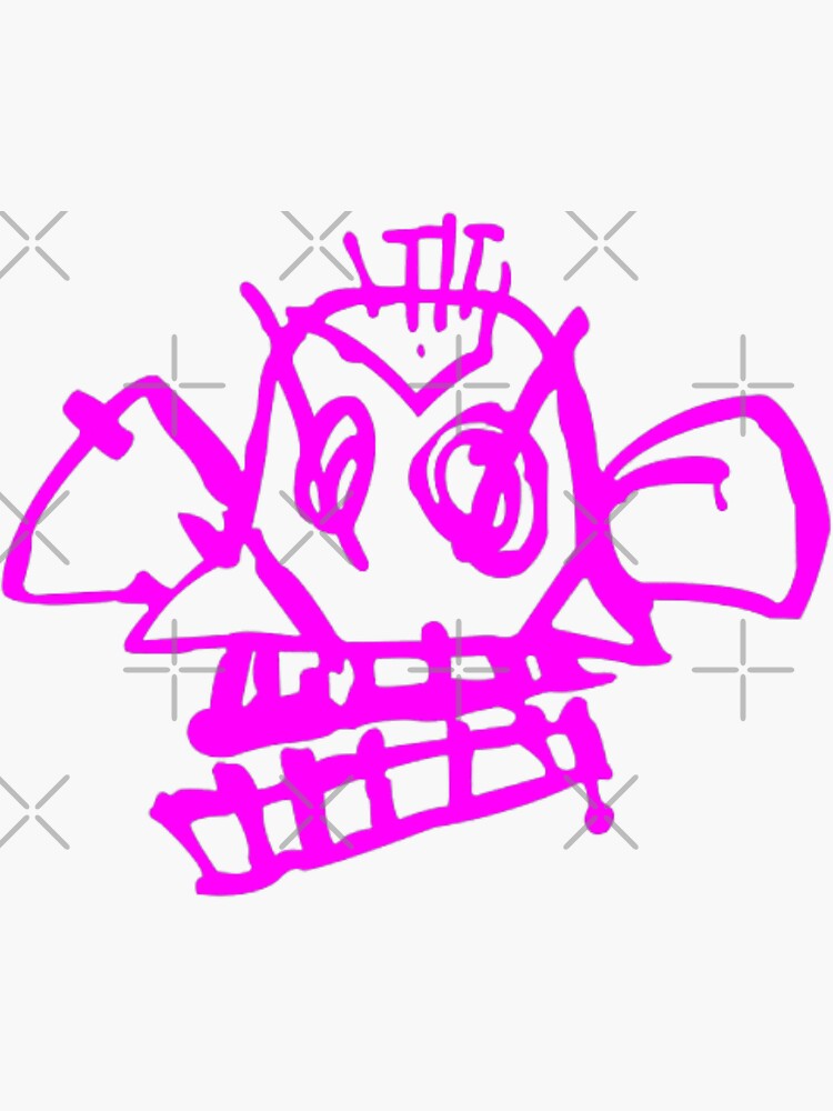 "Arcane-Jinx Monkey" Sticker by TARATA | Redbubble