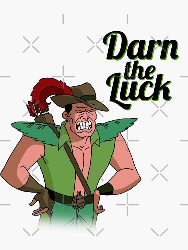 "Huntsman (Darn the luck)" Sticker by HappyAnimalArt | Redbubble