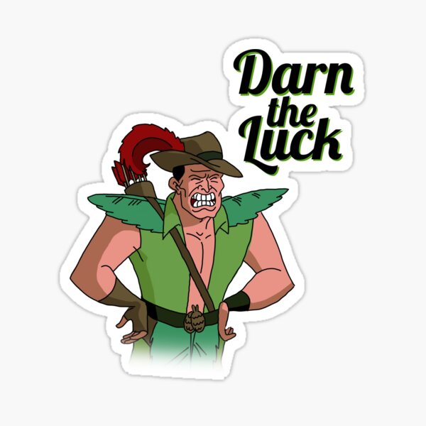 "Huntsman (Darn the luck)" Sticker by HappyAnimalArt | Redbubble