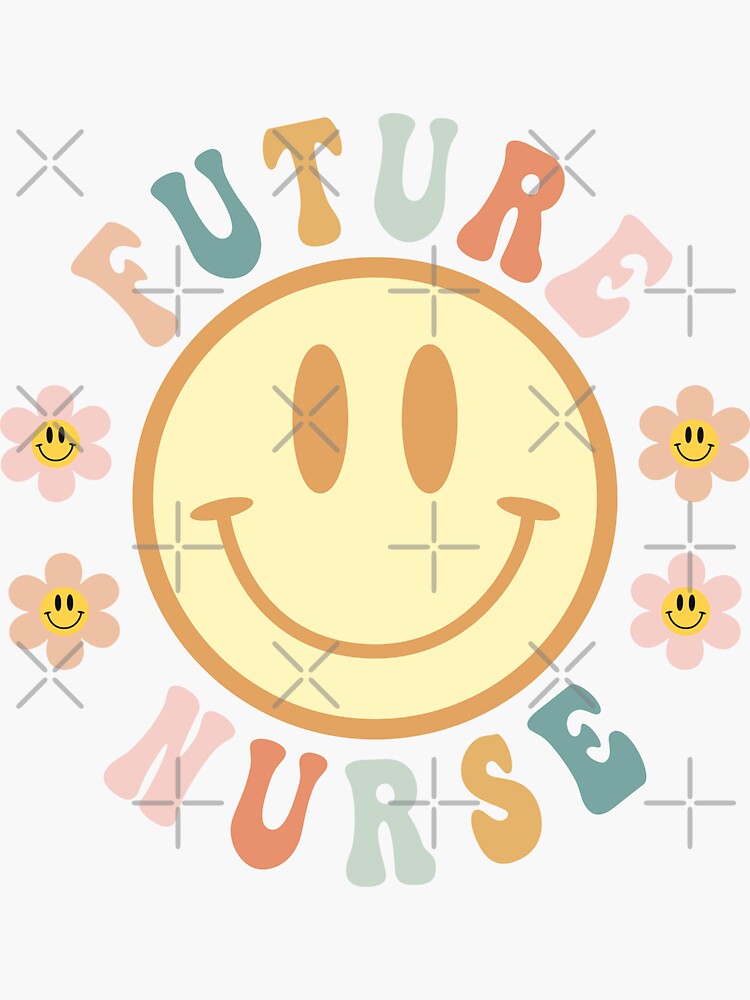 "Future Nurse Smiley Face Design, New Future Nurse Gift Idea, Nursing ...