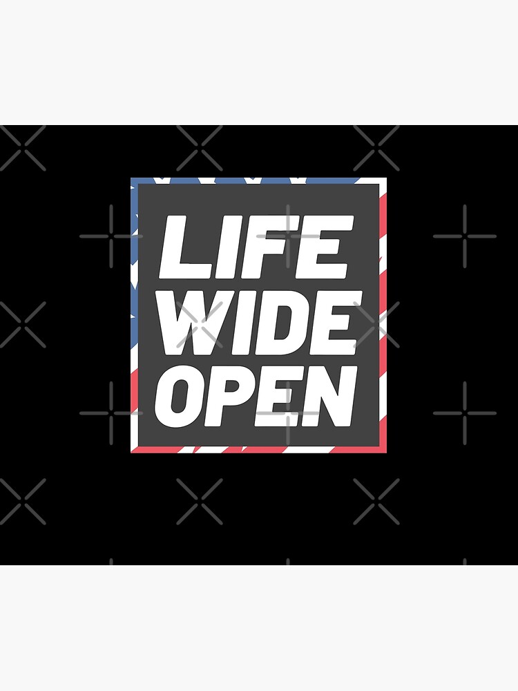 "Cboystv Acid Lake Life Wide Open" Throw Blanket for Sale by ...