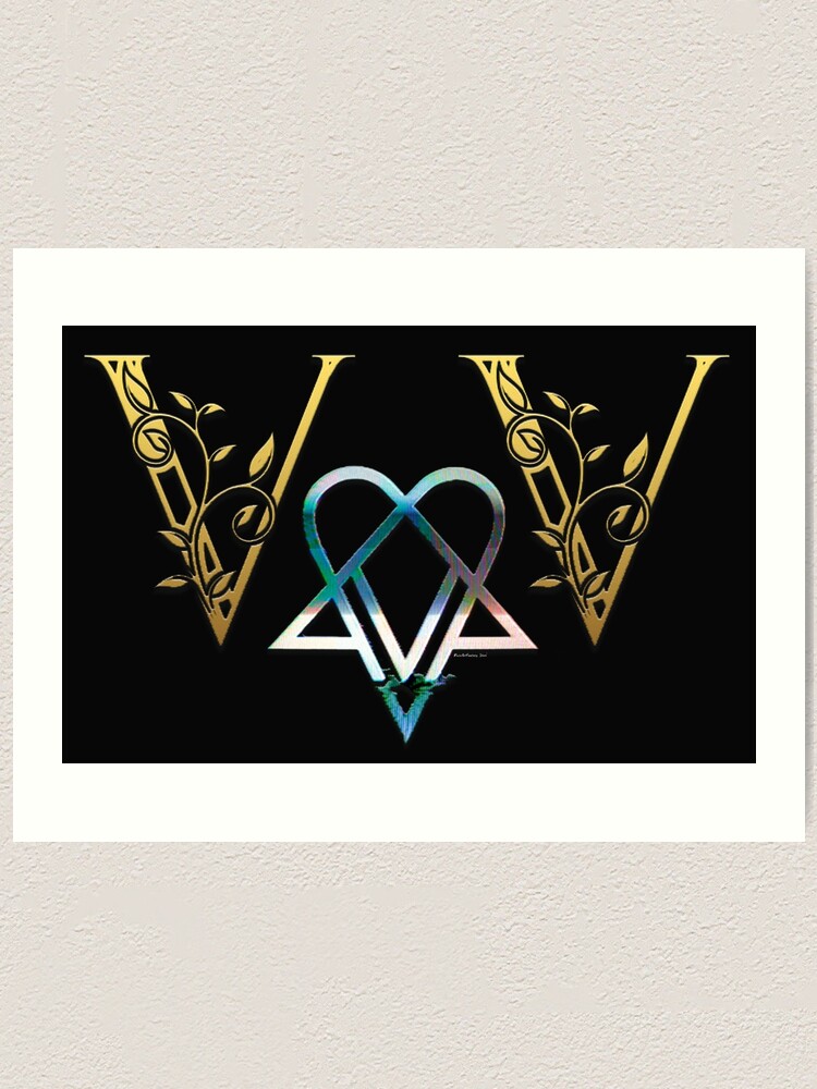 "VV_Ville_Valo_heartagram_logo_By_MusicArtFantasy_store_original " Art ...