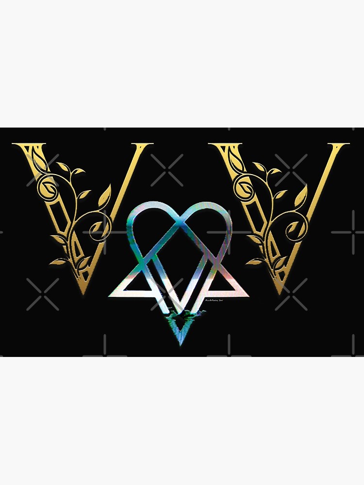 "VV_Ville_Valo_heartagram_logo_By_MusicArtFantasy_store_original " Art ...