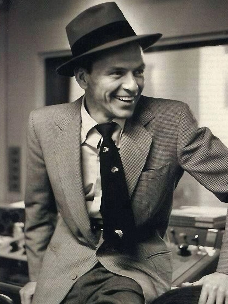 "Frank sinatra poster" Sticker by MauriceWalton1 | Redbubble