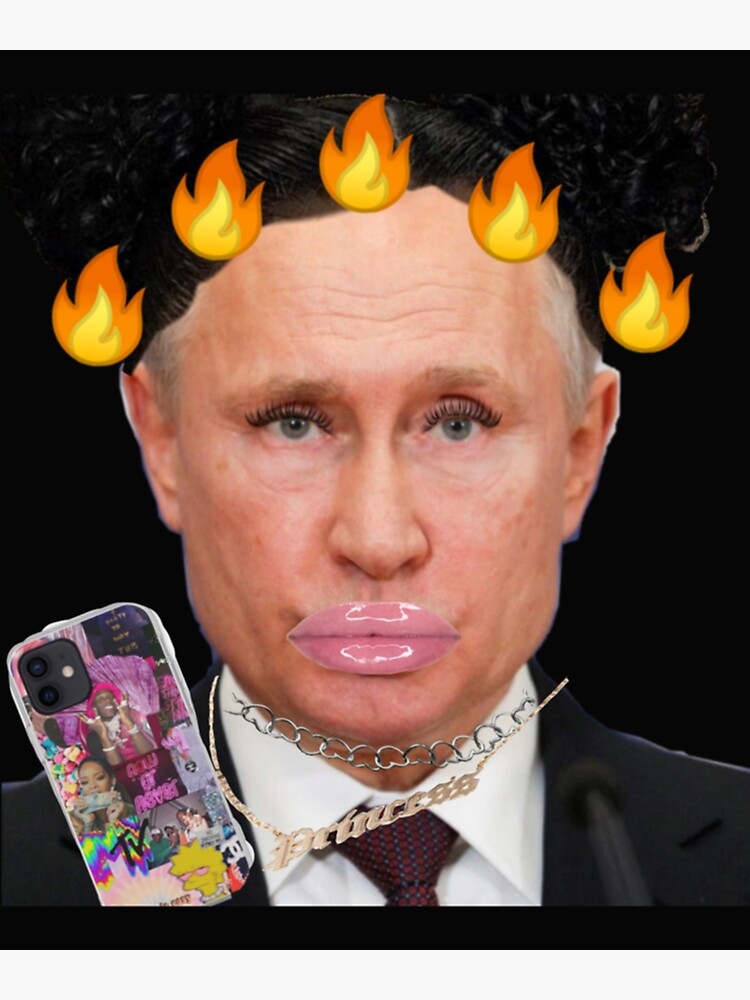 "Azov Battalion Peace For Ukraine Putin Meme " Photographic Print for ...