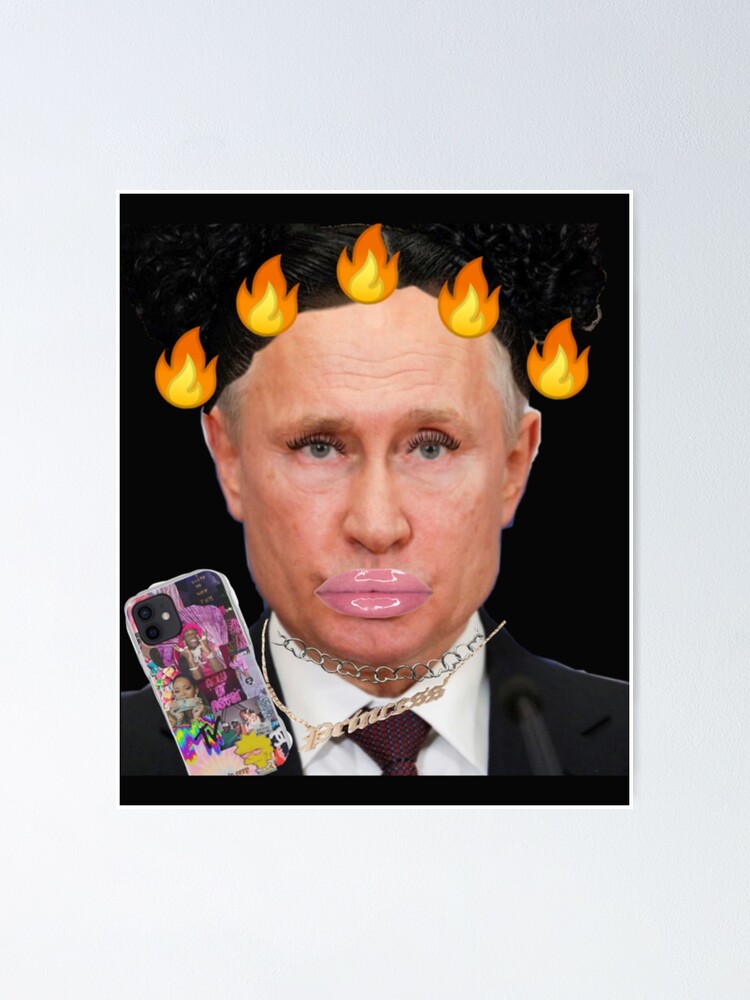 "Azov Battalion Peace For Ukraine Putin Meme " Poster by LesBonRibbon ...