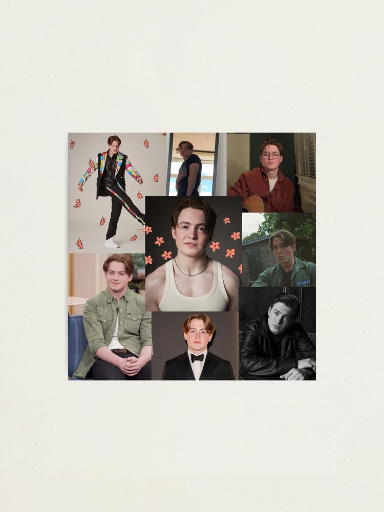 Lámina fotográfica «Collage de Kit Connor» de Carocker | Redbubble