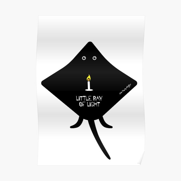 "Little Ray of Light" Poster for Sale by OUTFLUX | Redbubble