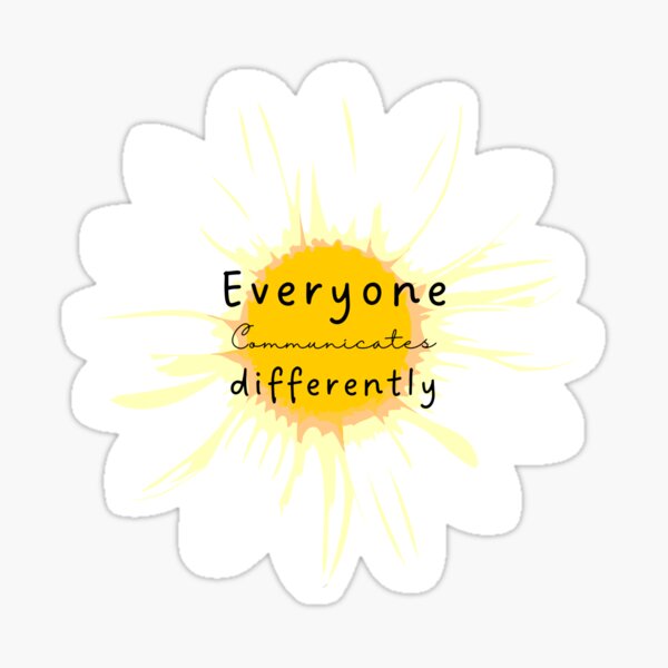 "Everyone communicates differently, Autism support, Autism aware ...