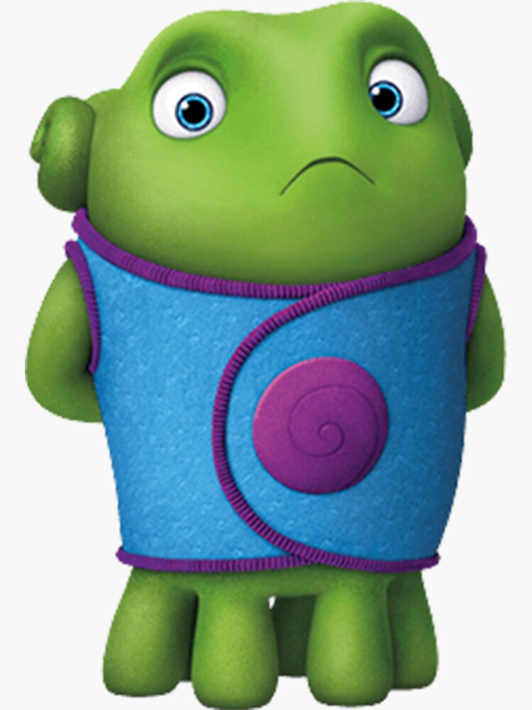 "oh the boov" Sticker for Sale by Parkid-s | Redbubble