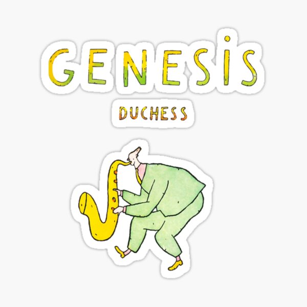 "genesis band" Sticker for Sale by macgortffqa | Redbubble
