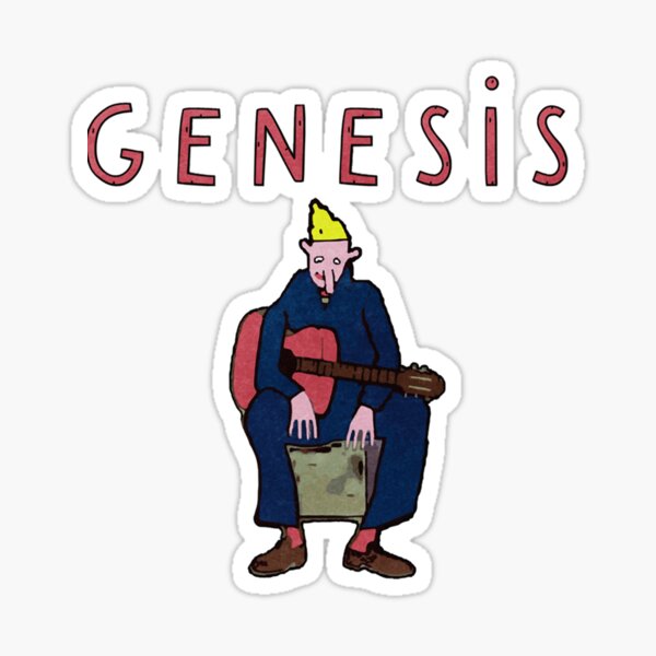 "genesis band" Sticker by macgortffqa | Redbubble