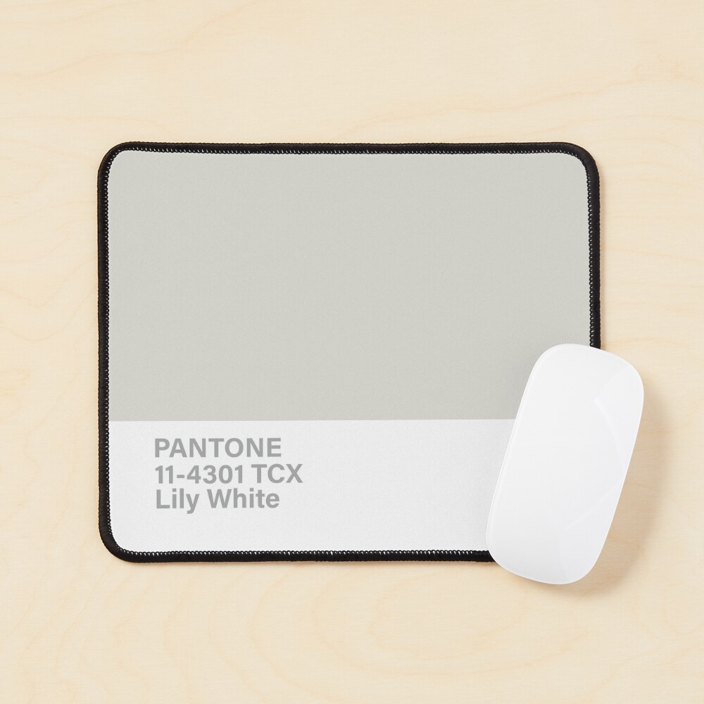 "pantone 11-4301 TCX Lily White" Sticker for Sale by princessmi-com ...