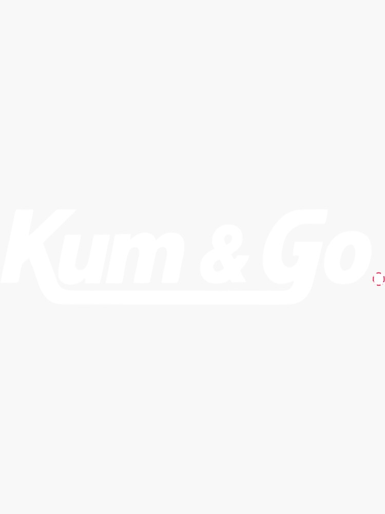 "Kum go logo" Sticker for Sale by JosiahGranad36 | Redbubble