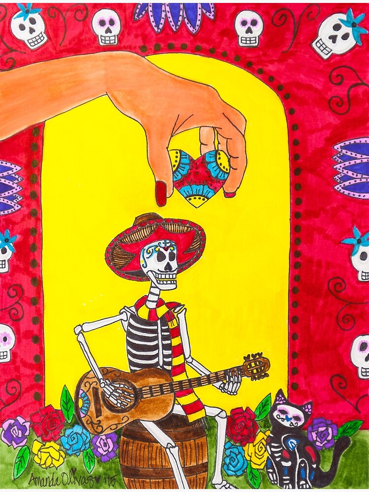 Impression photo « Dia de los Muertos - Chanson pour l'âme - Jour des ...