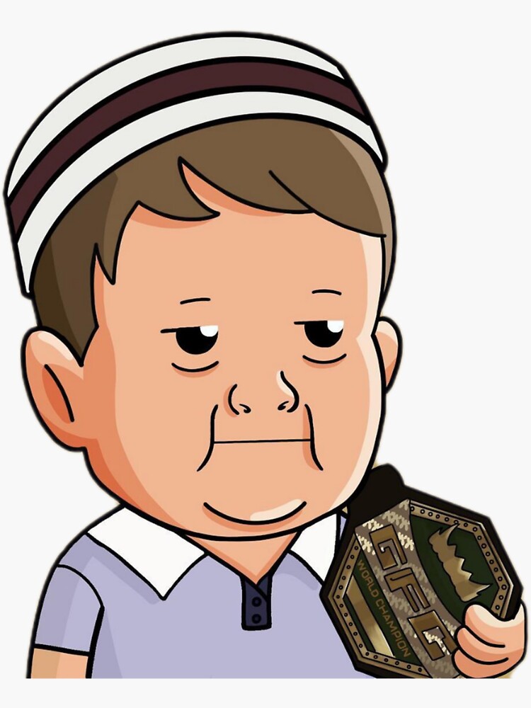 "Hasbulla Champion" Sticker by Hasbulla-shop | Redbubble