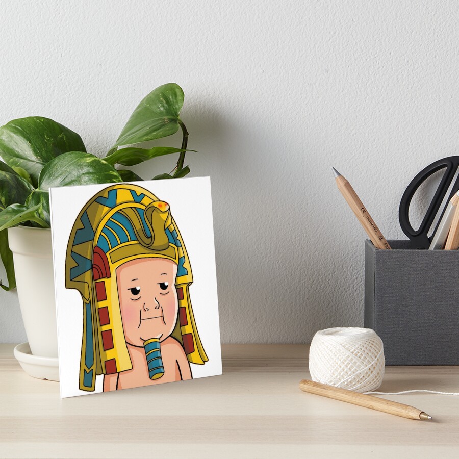 "Hasbulla Faraon" Art Board Print by Hasbulla-shop | Redbubble