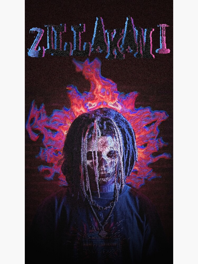 "Zillakami x City Morgue FACE THE FIRE" Poster for Sale by ...