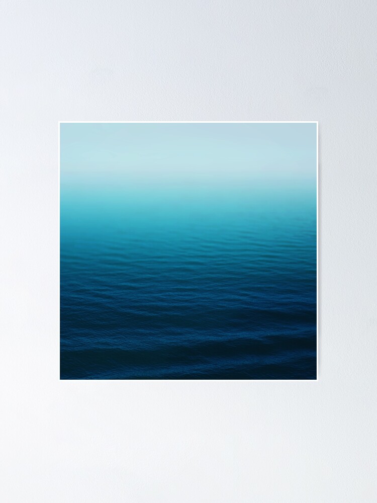 "Deep Blue" Poster for Sale by Leah Flores | Redbubble