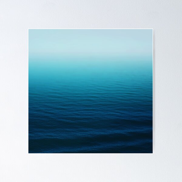 "Deep Blue" Poster for Sale by Leah Flores | Redbubble