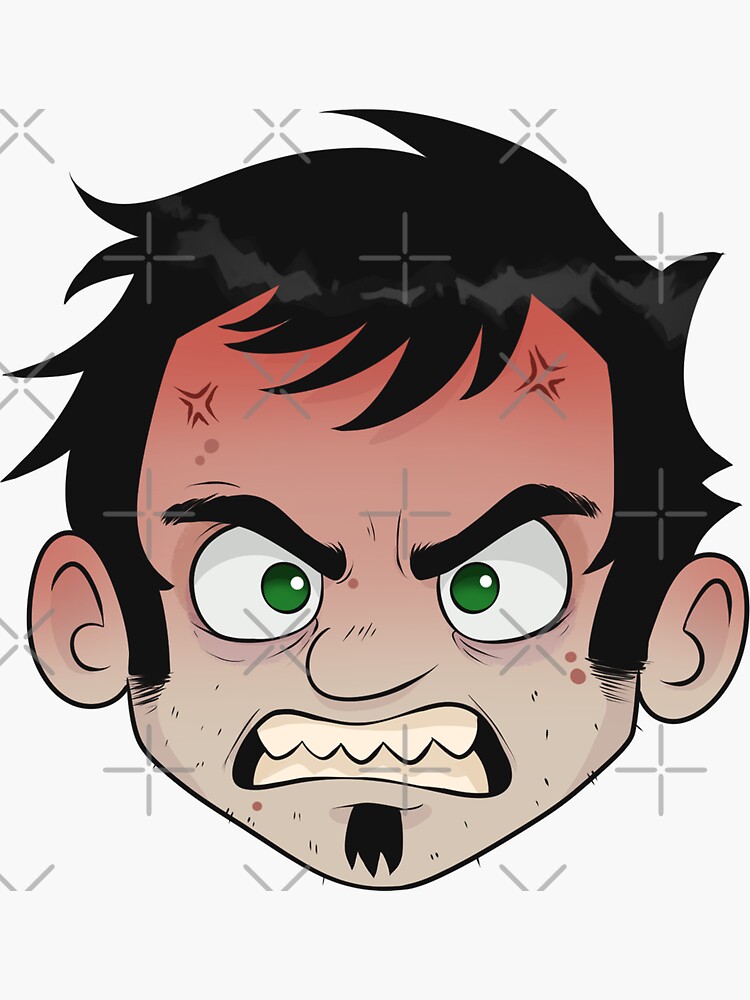 "Angry Little Troll" Sticker by FrostyBlobster | Redbubble