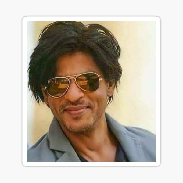 "shahrukh khan" Sticker for Sale by vierzga | Redbubble