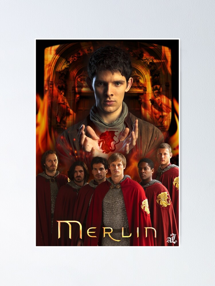 "BBC Merlin Poster 14" Poster by Alysaurum | Redbubble