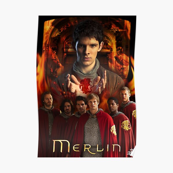 "BBC Merlin Poster 14" Poster for Sale by Alysaurum | Redbubble