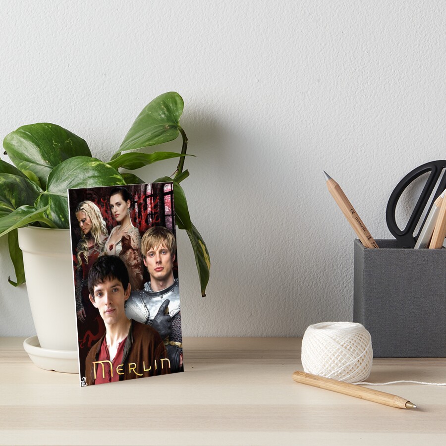 "BBC Merlin Poster 17" Art Board Print for Sale by Alysaurum | Redbubble