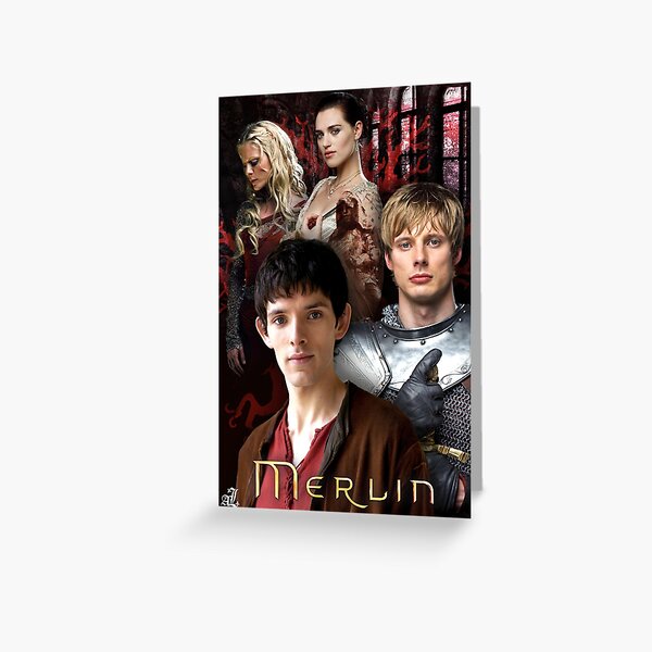 "BBC Merlin Poster 17" Greeting Card for Sale by Alysaurum | Redbubble