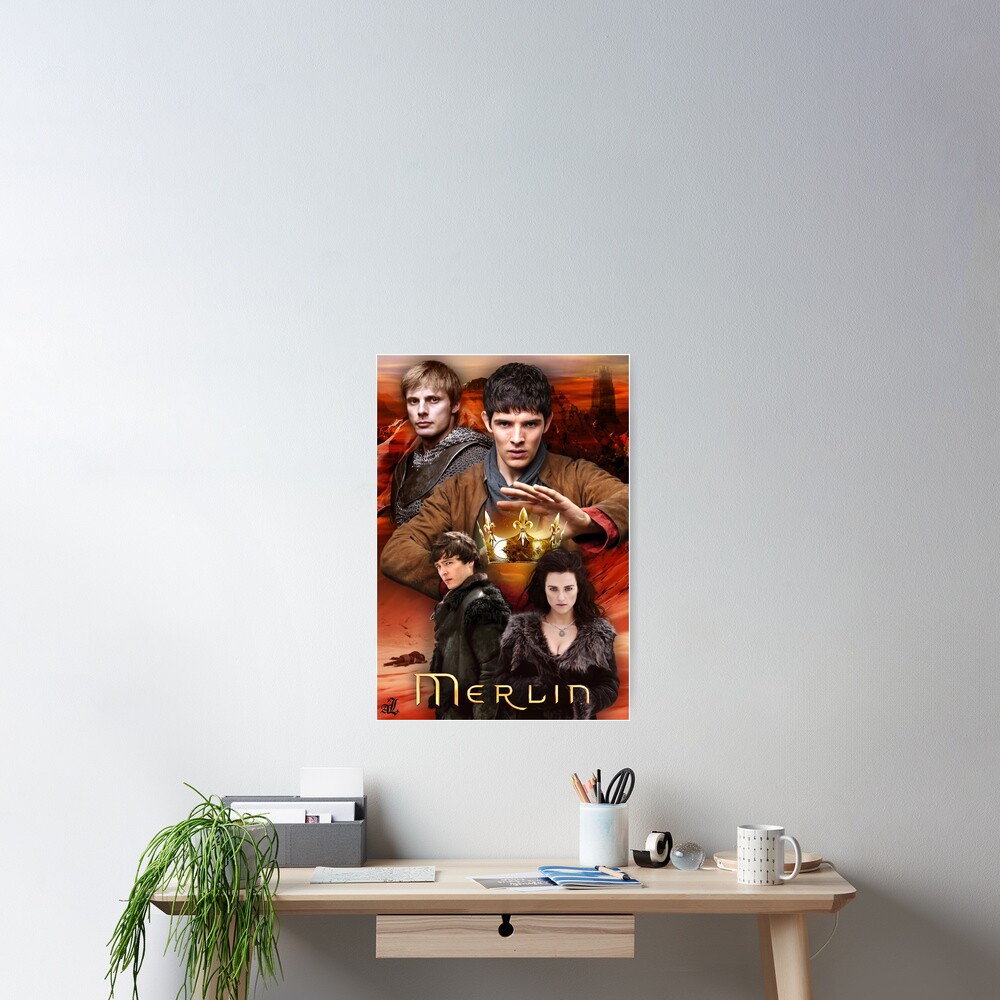 "BBC Merlin Poster 20" Poster by Alysaurum | Redbubble