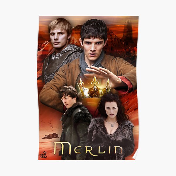 "BBC Merlin Poster 20" Poster by Alysaurum | Redbubble
